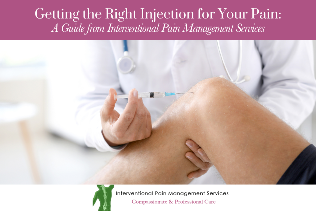 Getting the Right Injection for Your Pain: A Guide from Interventional ...